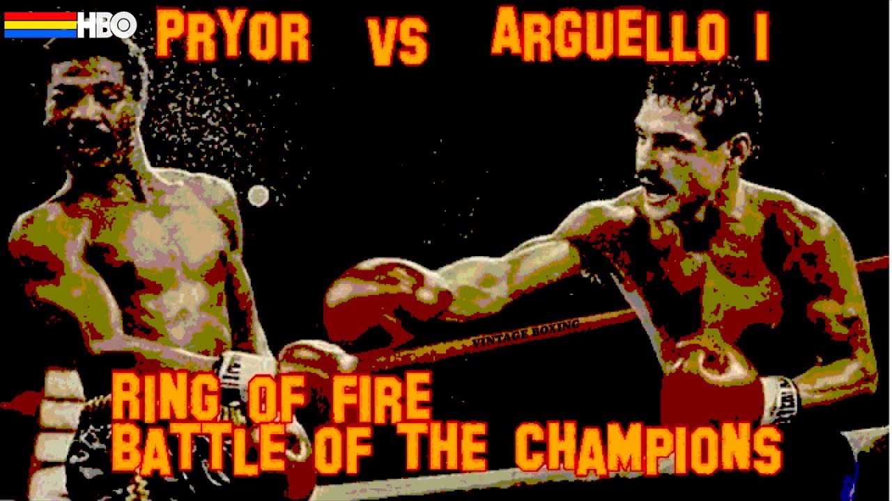 Aaron Pryor vs Alexis Arguello 1 HBO 1080p 60fps - YouTube