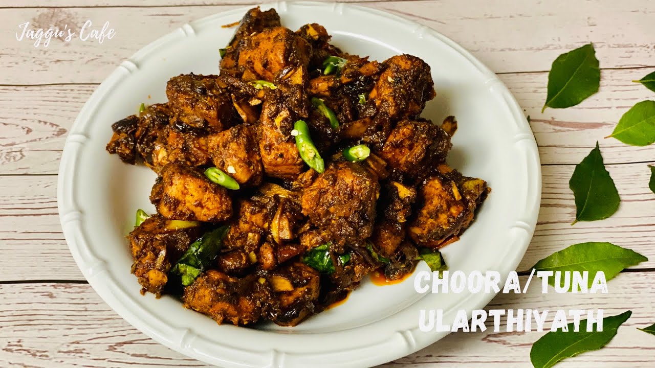Choora Meen Ularthiyath | Kerala Style Tuna Ularthiyath |Tuna Ularth ...