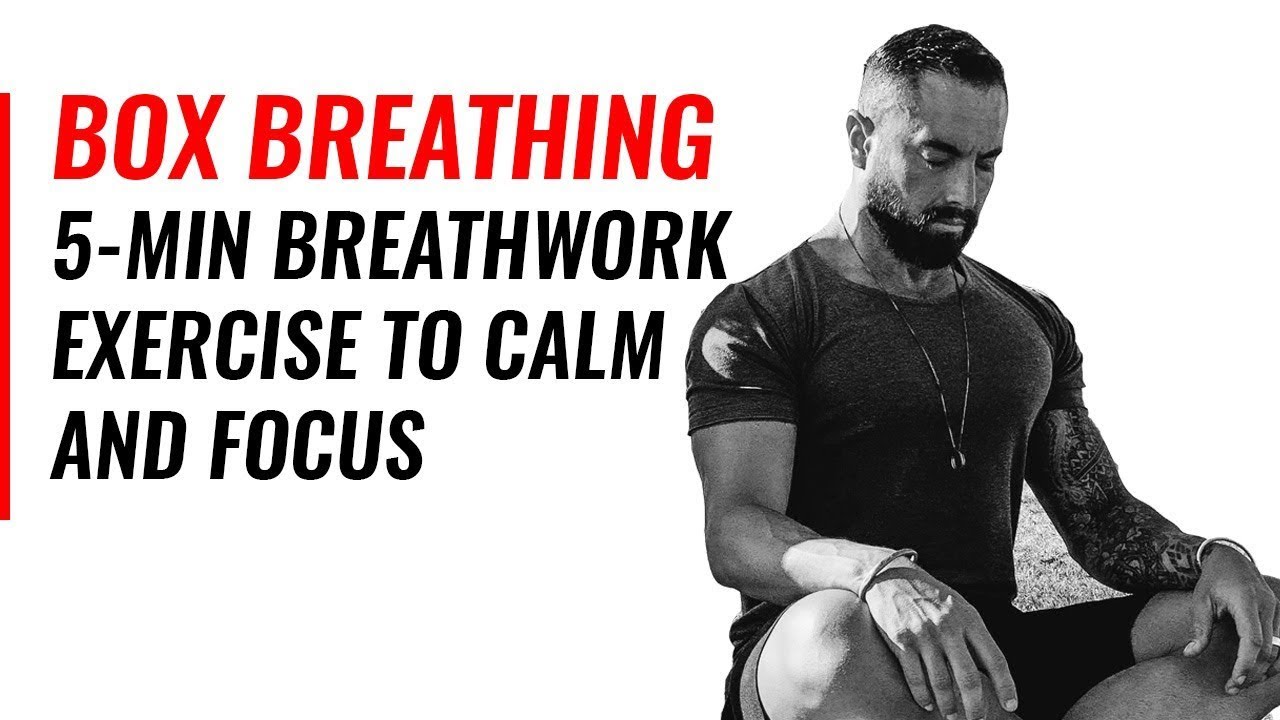 Box Breathing | 5 Min Breathwork Exercise To Calm and Focus - YouTube