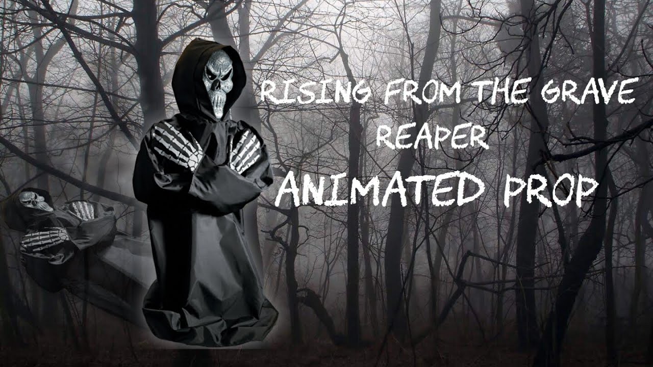 Rising From The Grave Reaper Animated Prop | Tekky Toys - YouTube