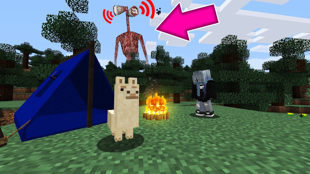 Я НАШЛА СИРЕНОГОЛОВОГО В СВОЕМ МИРЕ В МАЙНКРАФТ SIREN HEAD SCP 6789 ...