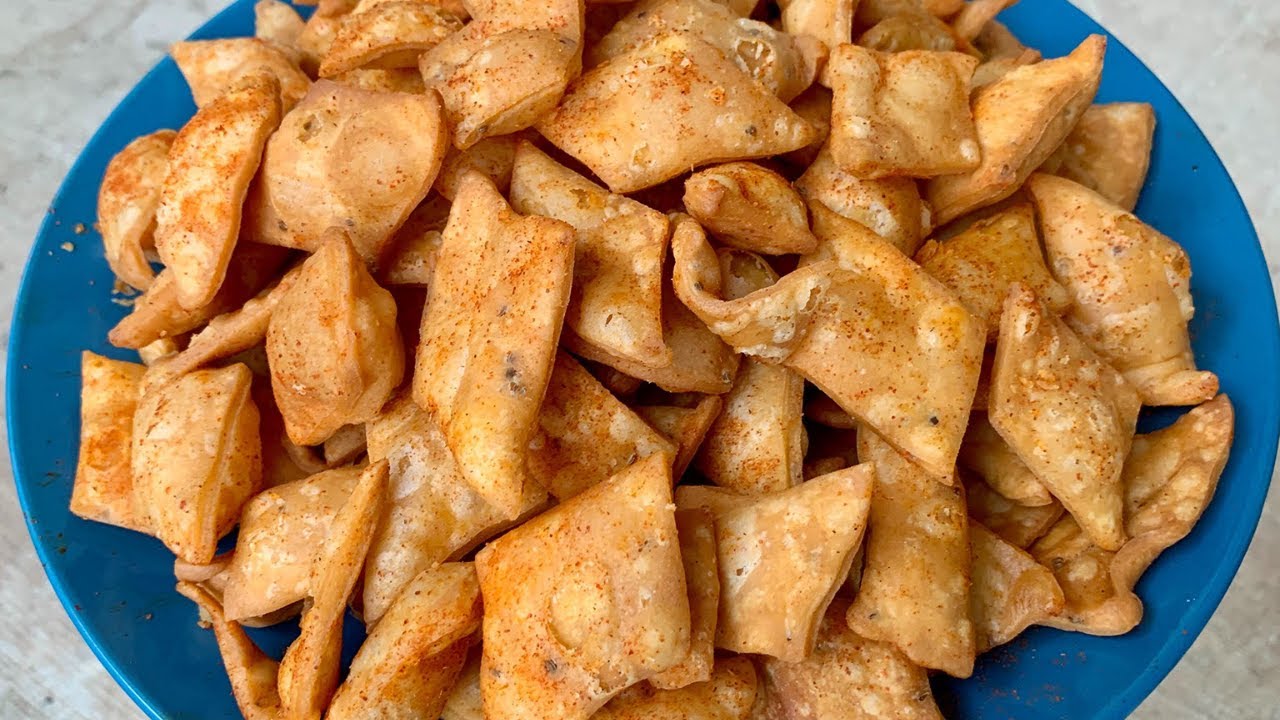 Maida Chips | కరకర లాడే మైదా చిప్స్ | Simple Indian Snack | Maida ...