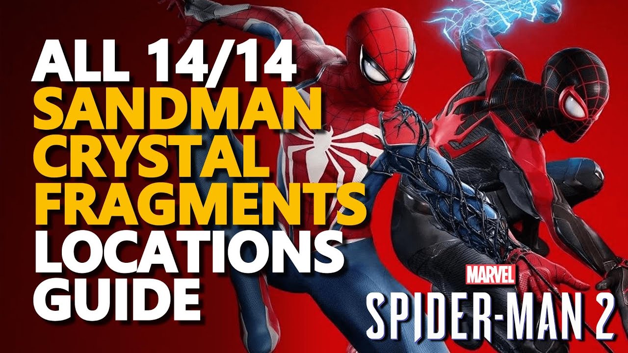 All Sandman Crystal Fragments Spider Man 2 Grains of Sand Trophy - YouTube