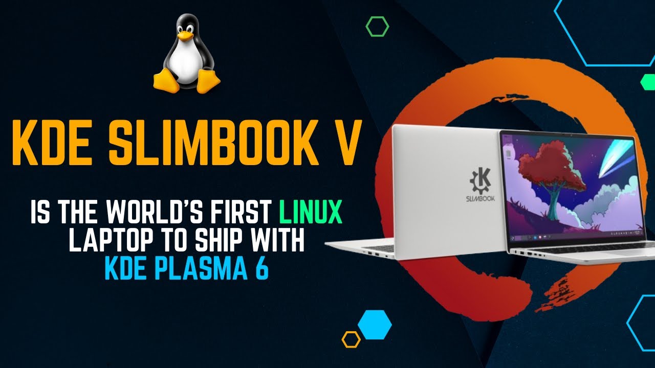 KDE Slimbook V Is the World’s First Linux Laptop to Ship with KDE ...