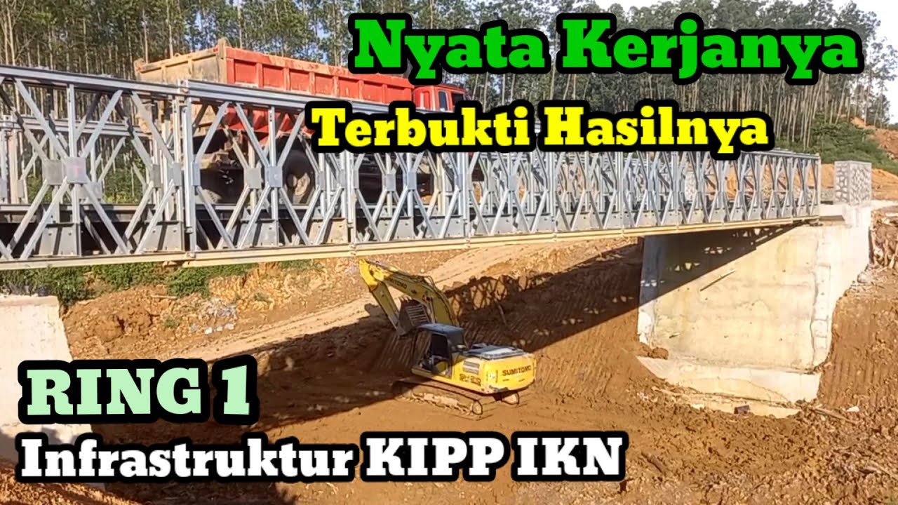 Info Terbaru Ring 1 IKN..Pekerjaan JLS Kawasan Inti Pusat Pemerintahan IKN - YouTube
