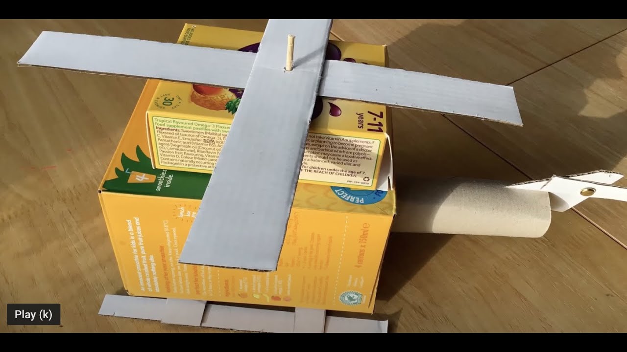 Junk model helicopter - YouTube