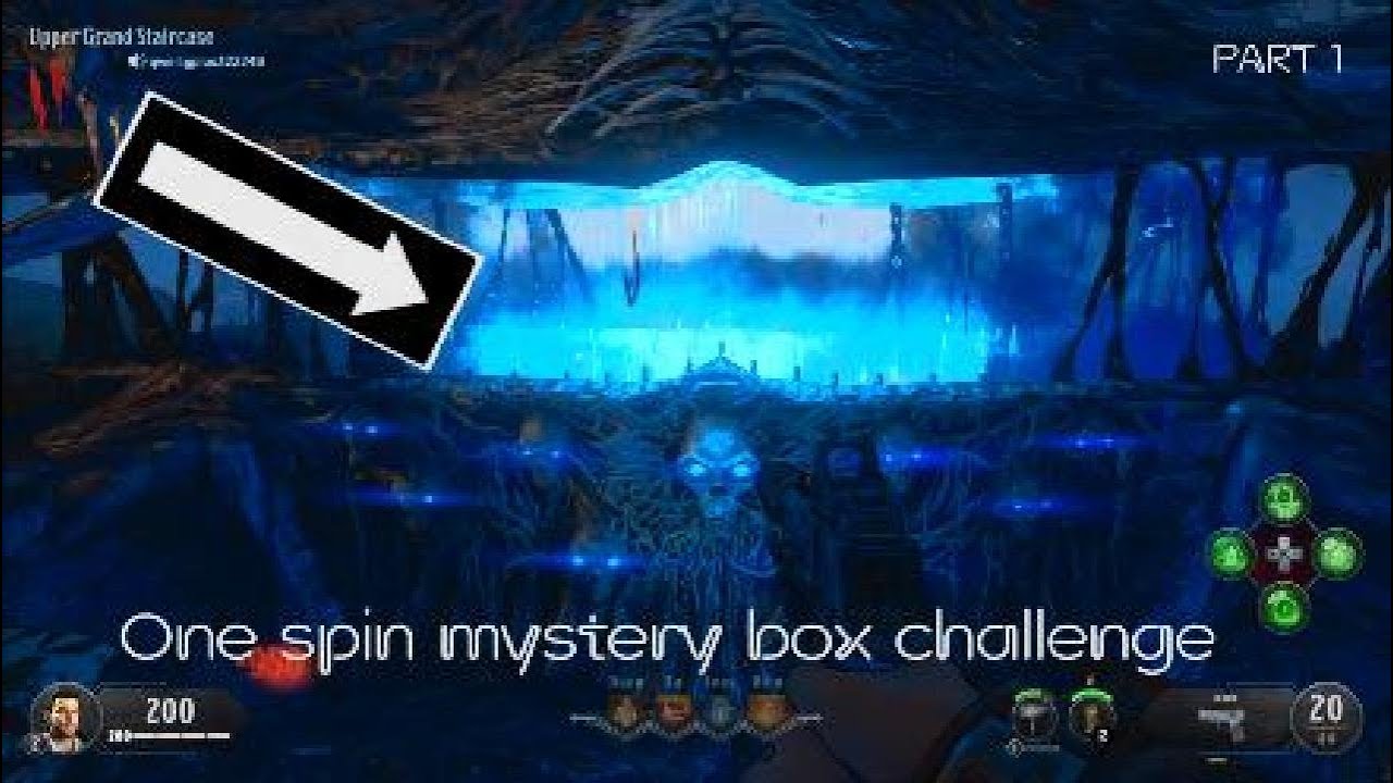 One spin mystery box challenge on every BO4 map - YouTube