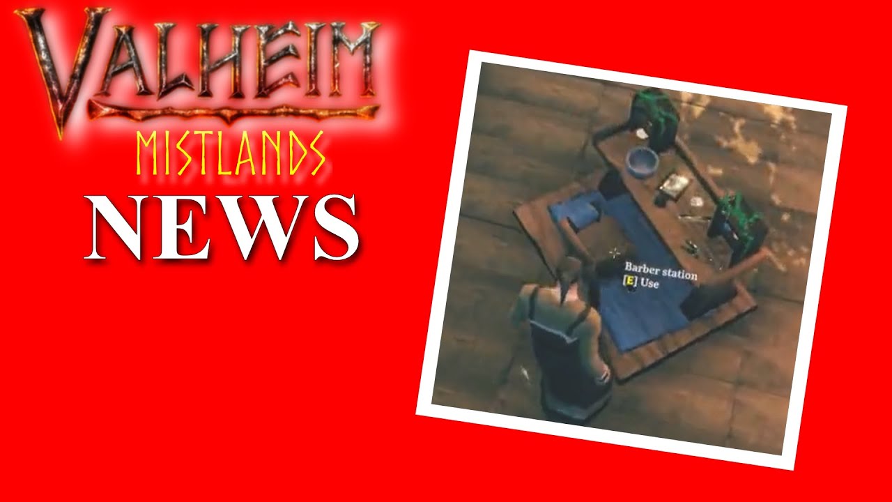 Barber | Optimize | Storage | Ashlands (Valheim: News) - YouTube