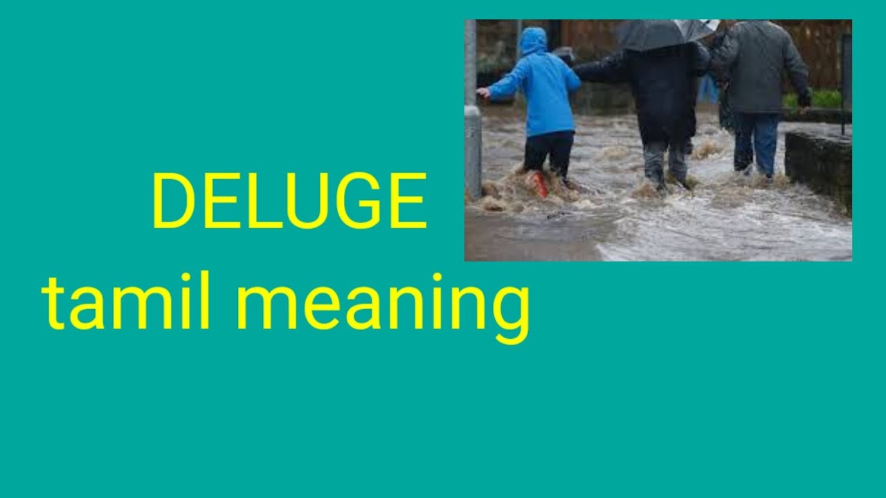 DELUGE tamil meaning/sasikumar - YouTube