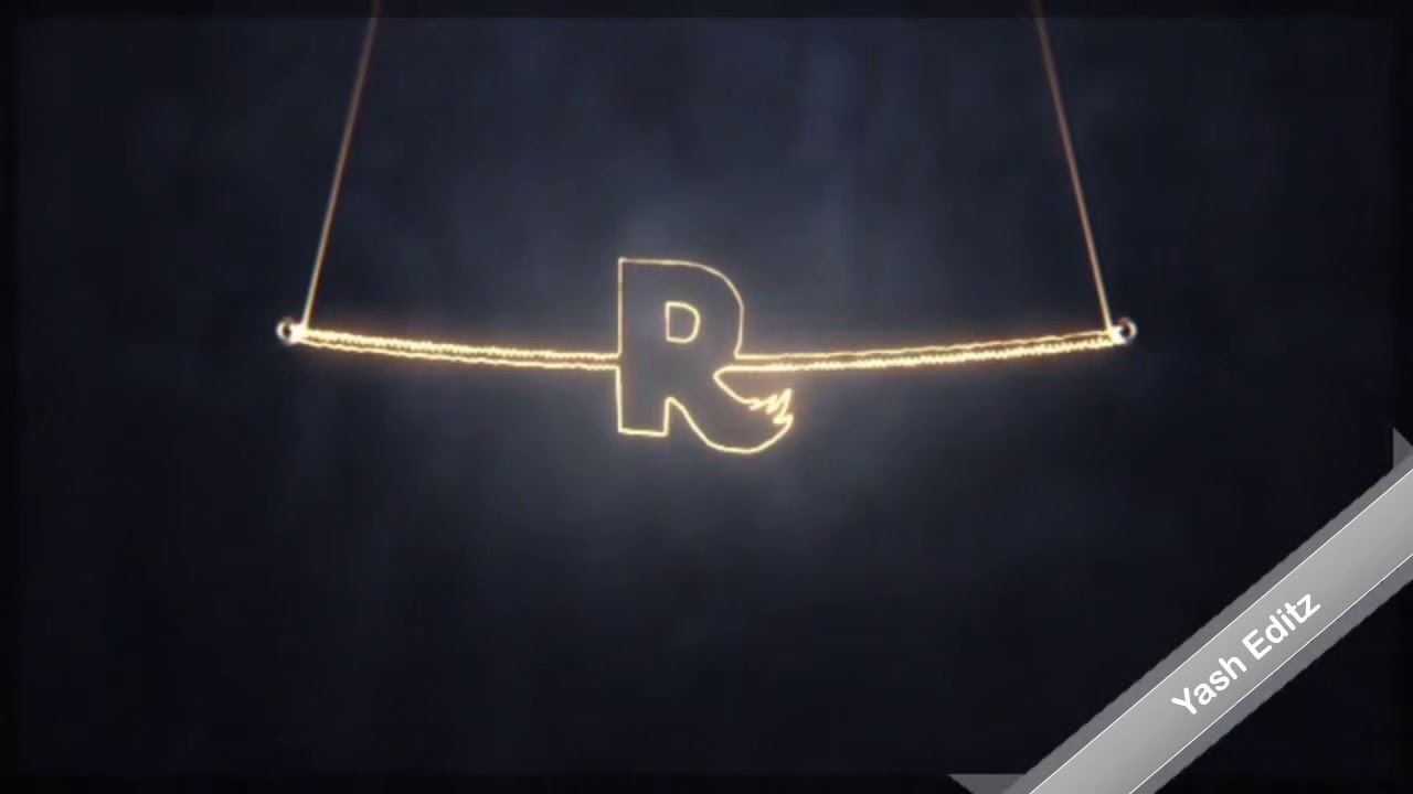 R letter logo Intro video 1! - YouTube