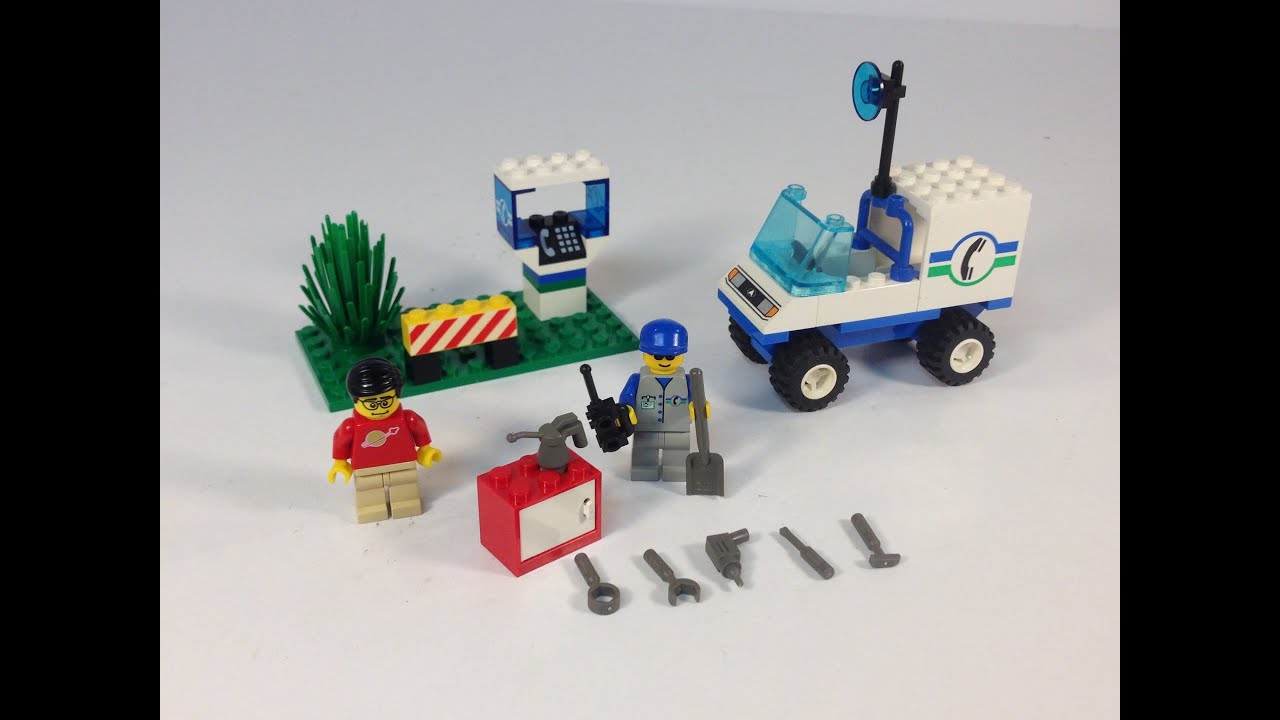 LEGO Town 6422 ☎️ Telephone Repair Truck from 1998 review - YouTube