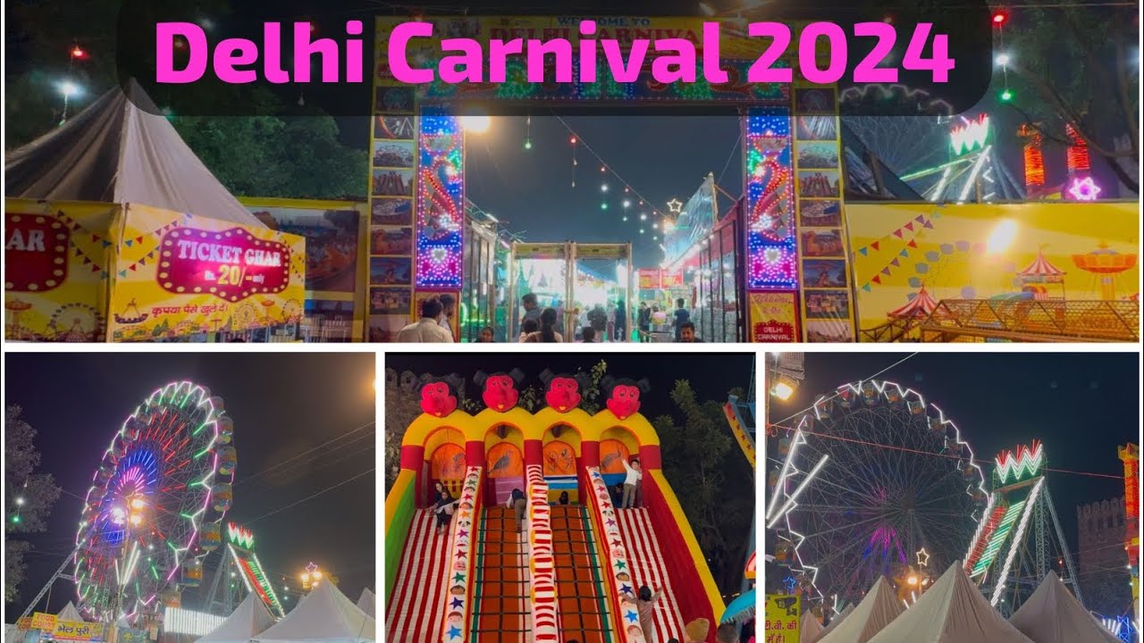 Delhi Carnival | Saket, South Delhi | 🇮🇳 24 - YouTube