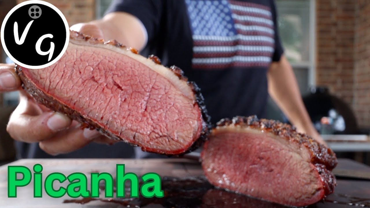 Reverse Seared Picanha On the Weber Kettle - YouTube