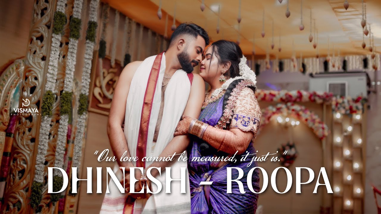 ROOPA AND DHINESH WEDDING HIGHLIGHTS - YouTube