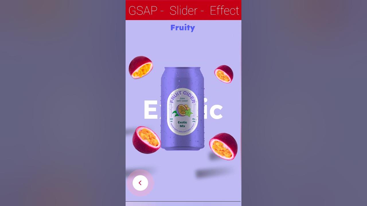 Amazing Gsap Slider Animation Effects Css Coding Python Css3animation Youtube