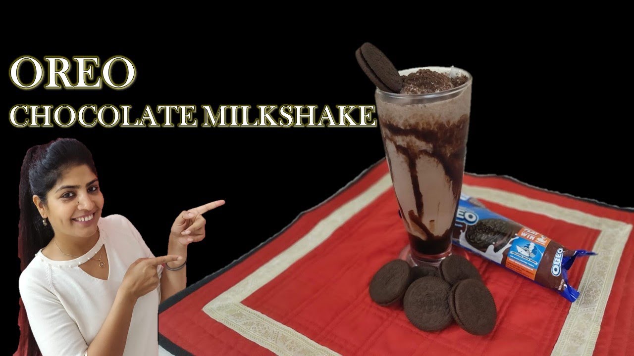 Oreo Chocolate Milkshake Recipe|Ruby Grover's Recipes| Ruby Grover's ...