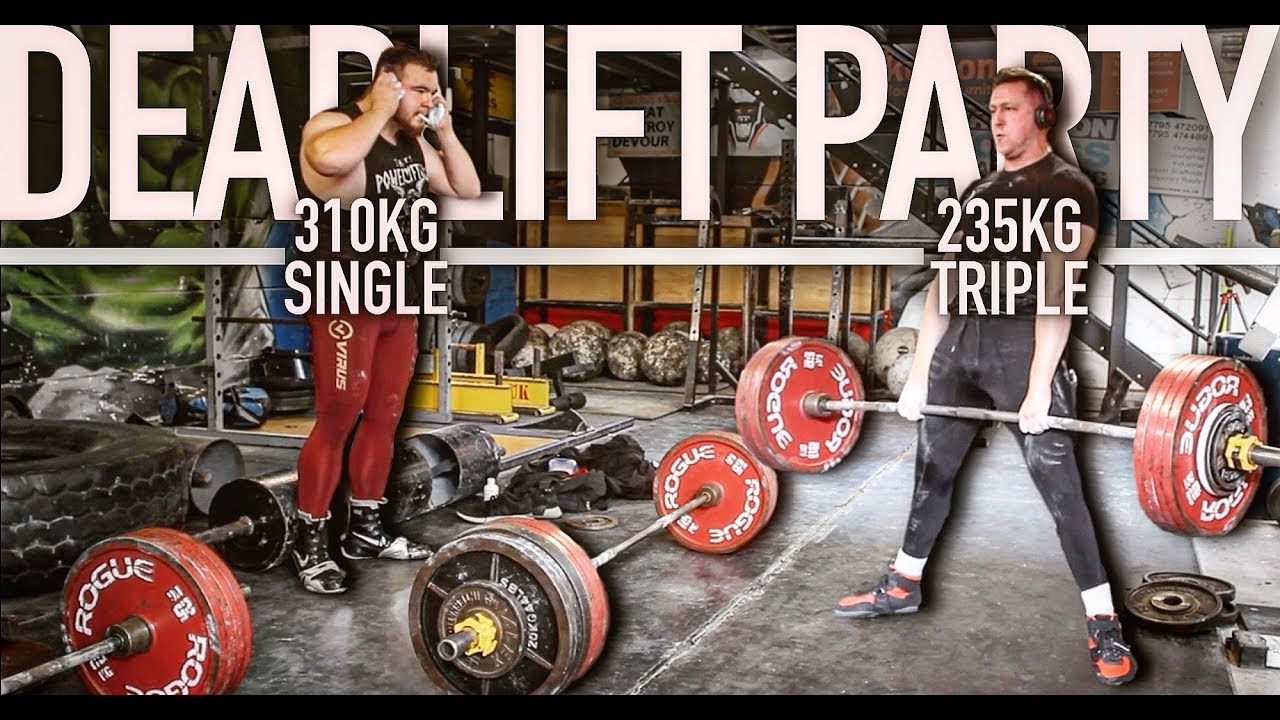 DEADLIFT PARTY PB'S! - YouTube