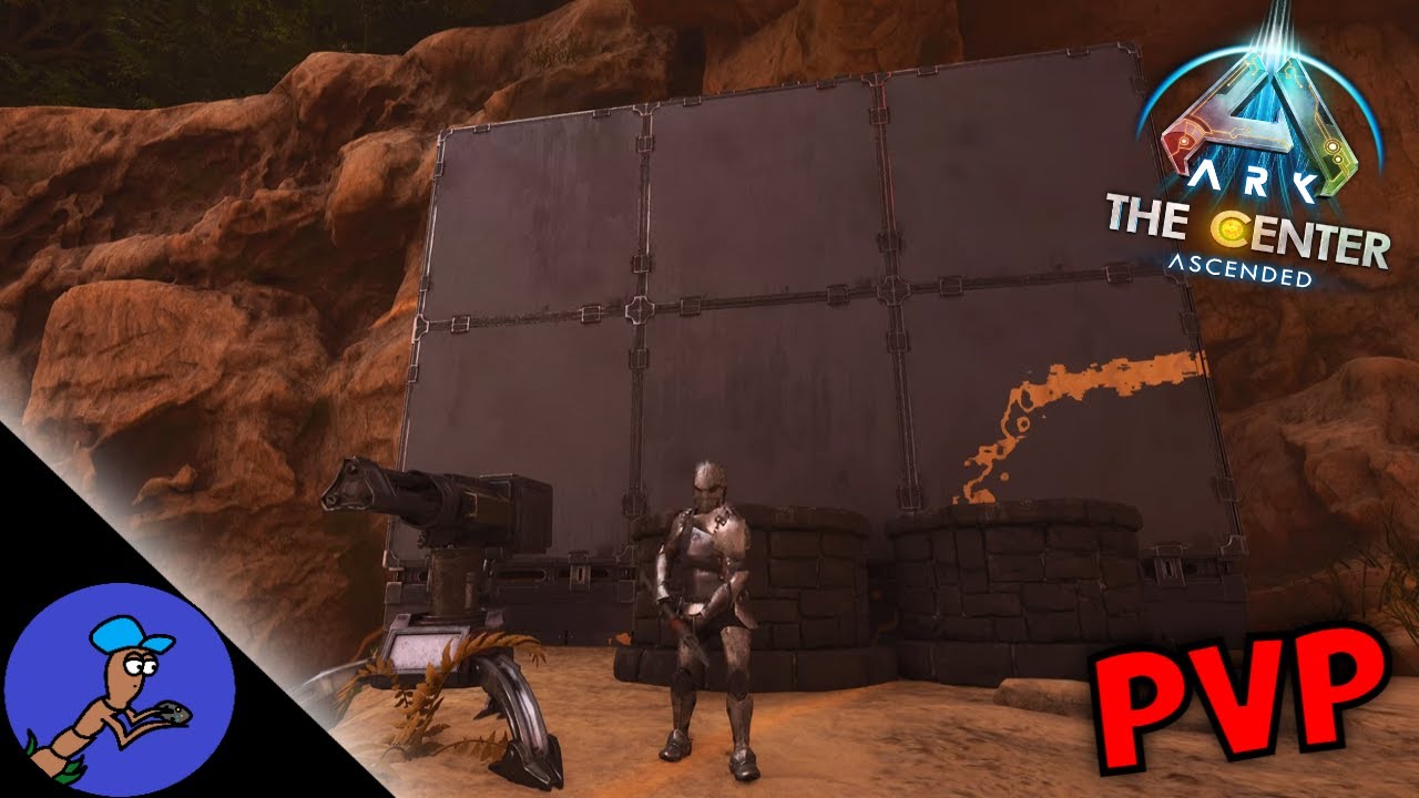 Base Fortified Auto Turrets Finally Ark PVP - YouTube