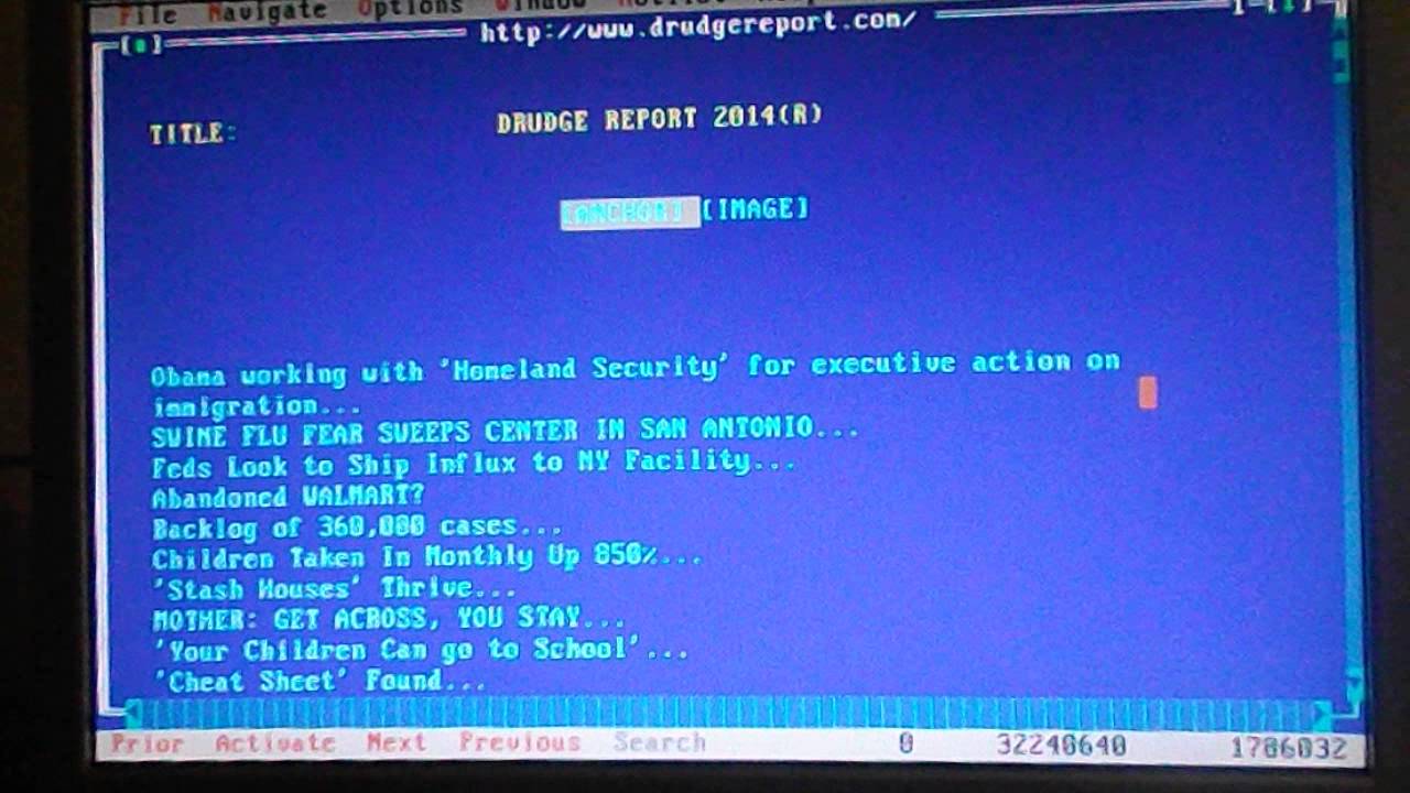DOS adventures -- the DOSLYNX web browser - YouTube