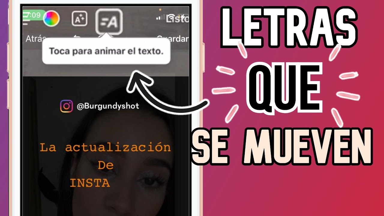 💜 CÓmo Hacer Que Se Muevan Las Letras En Instagram 🧡 Youtube