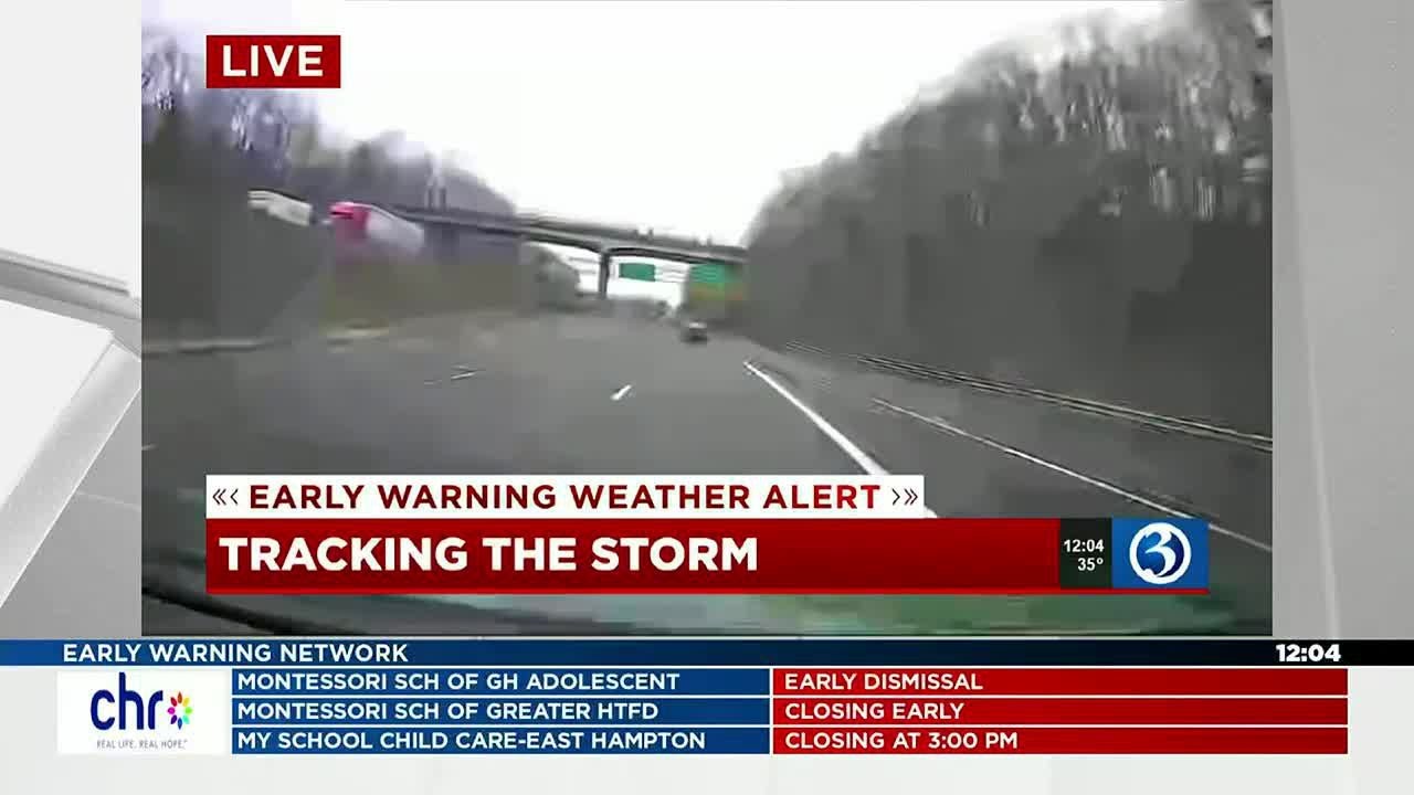 Early Warning Weather Tracker heads to western CT - YouTube