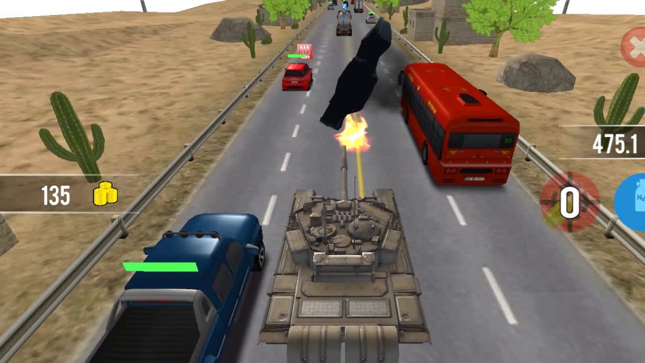 Tank Traffic Racer 2 - Android Gameplay HD - YouTube