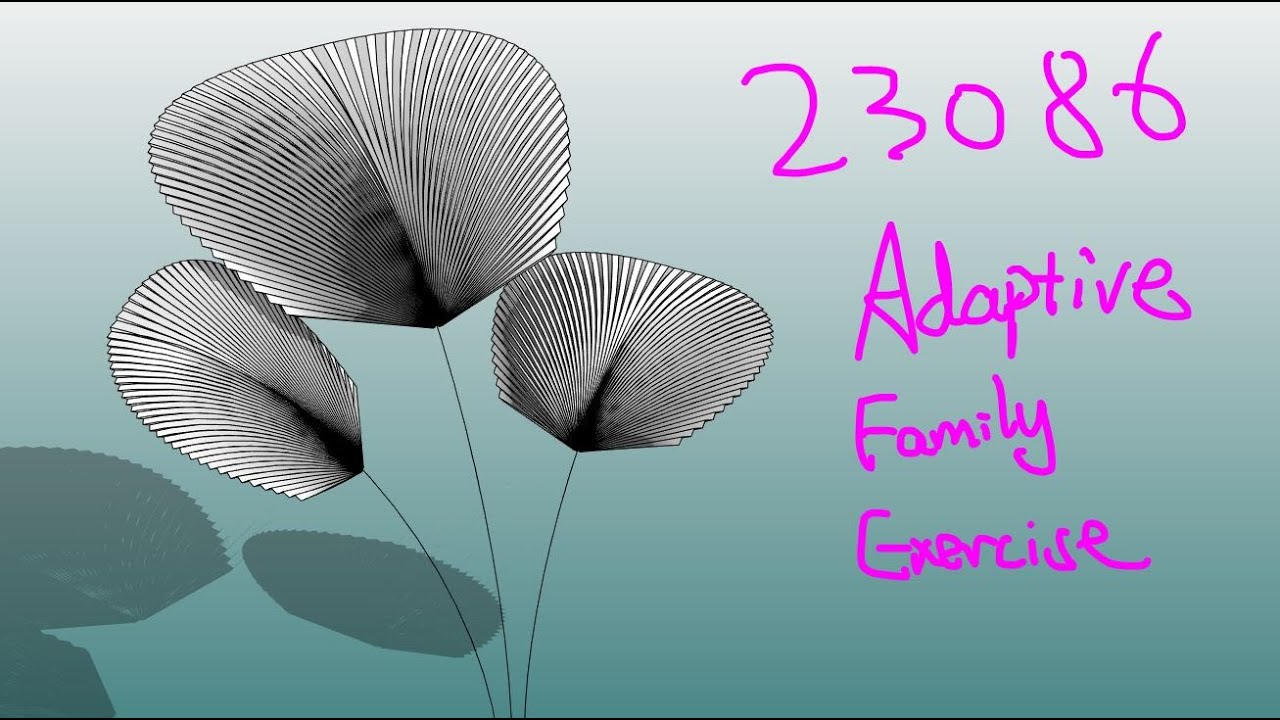 23086 - Revit Adaptive Family Exercise - Leaves - YouTube