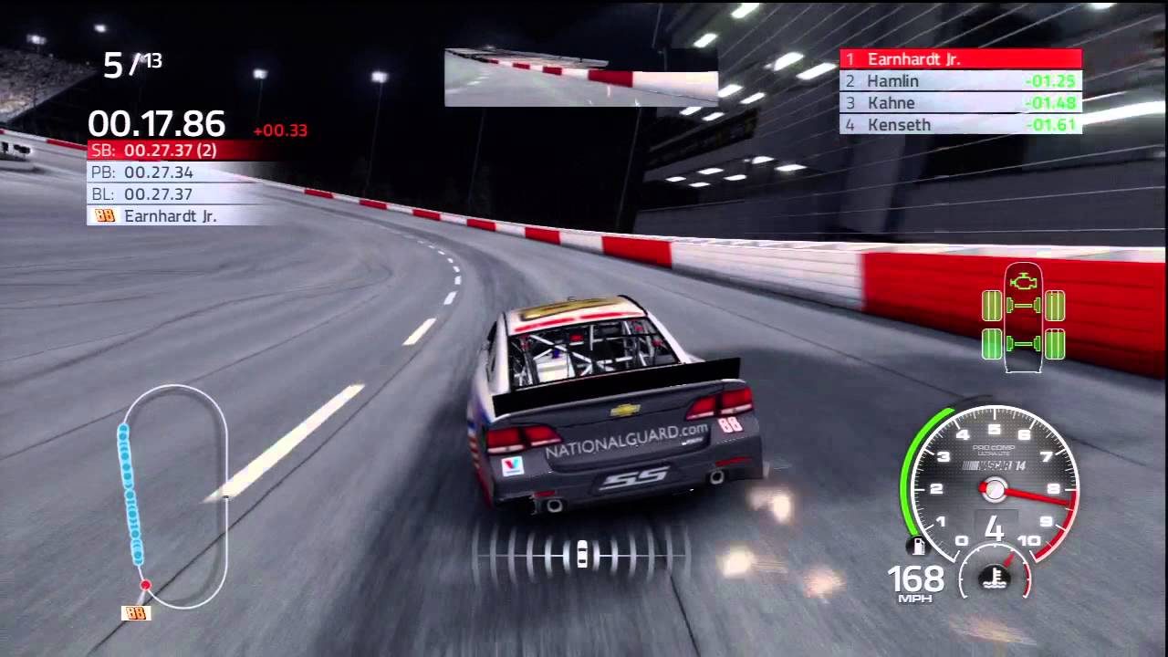 NASCAR THE GAME 14 : NASCAR 2014 DARLINGTON - YouTube