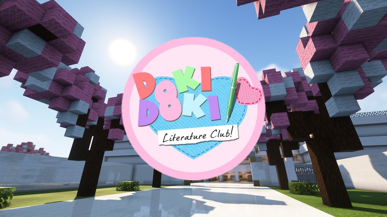 MINECRAFT DOKI DOKI LITERATURE CLUB - YouTube