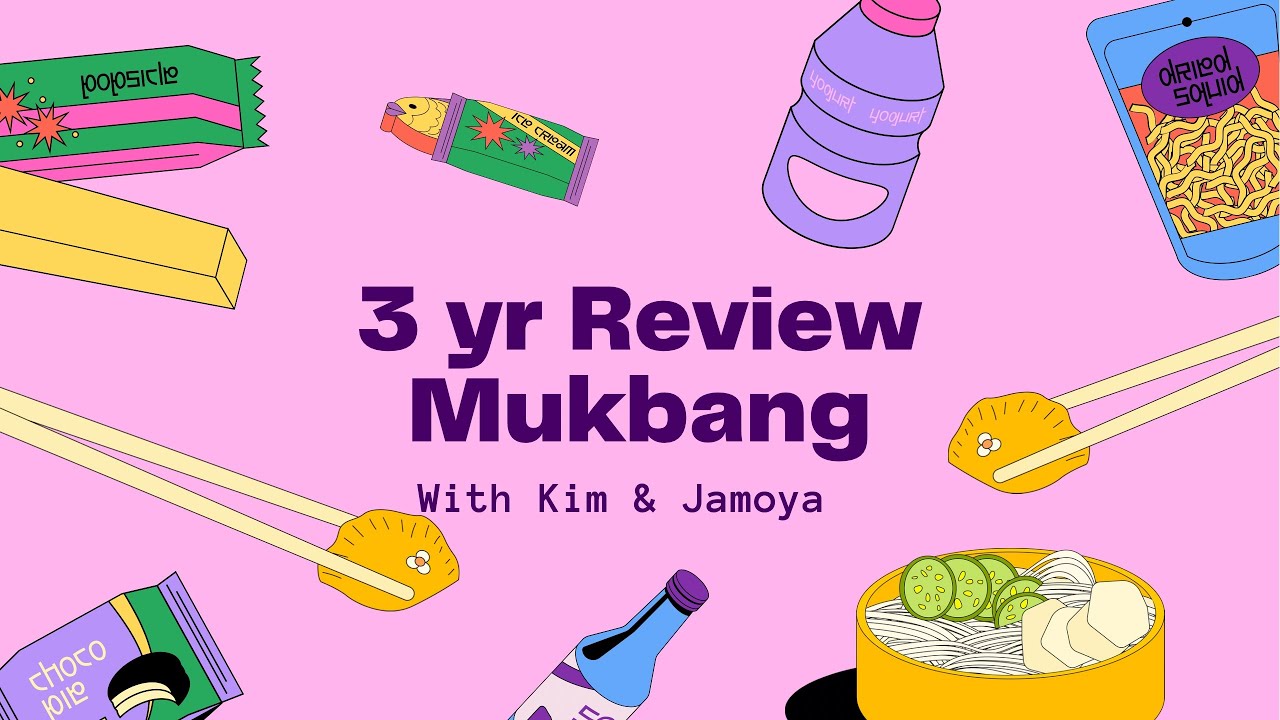 3 Year Review Mukbang ft Kim & Jamoya - YouTube