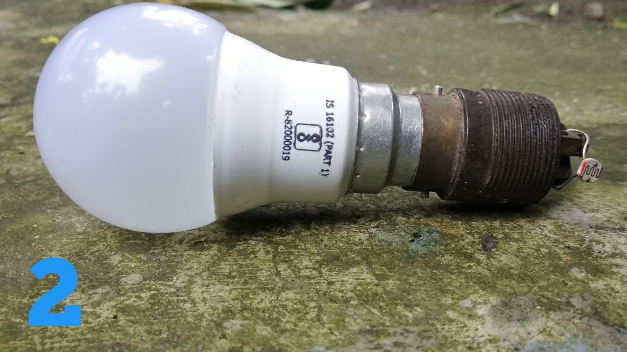 How to make a LDR AC light darkness sensor circuit simple DIY project ...