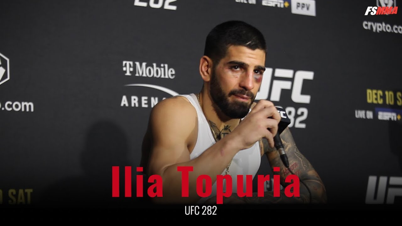 Ilia Topuria UFC 282 full post-fight interview - YouTube