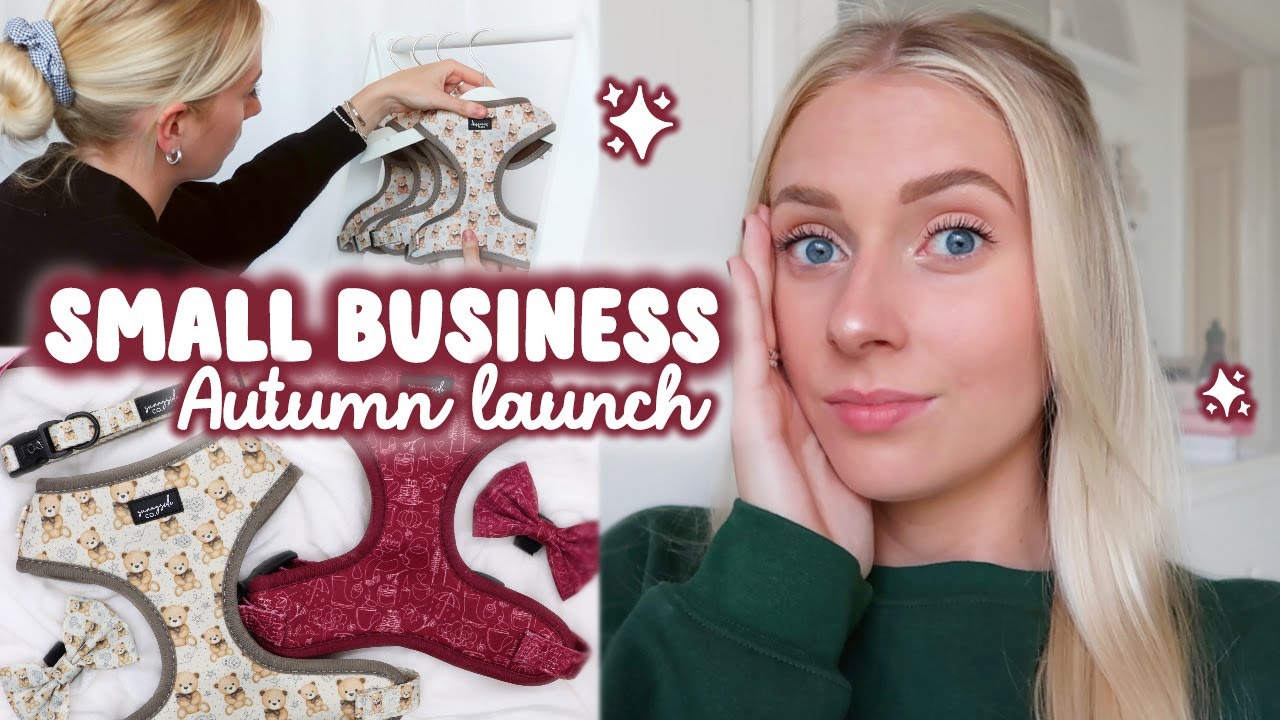 STUDIO VLOG! Before, during & after the Autumn launch 🍂🥳 - YouTube