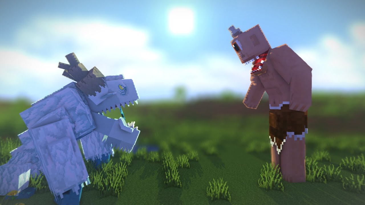 Frostmaw (Mowzie's Mobs) vs Cyclops (Ice and Fire) - Minecraft Mob ...