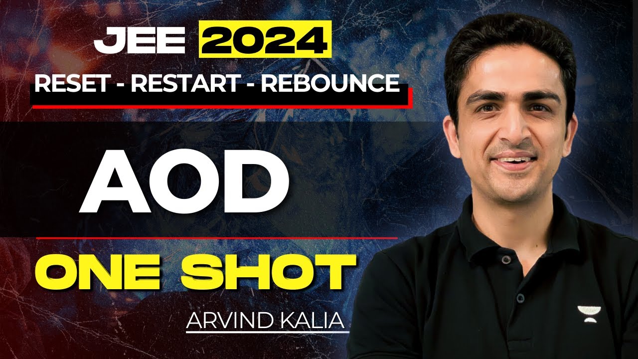 AOD One Shot | JEE Main 2024 | RRR - YouTube