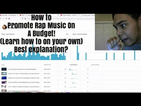 how to promote rap music on a budget (rap tutorial free promotion if ...