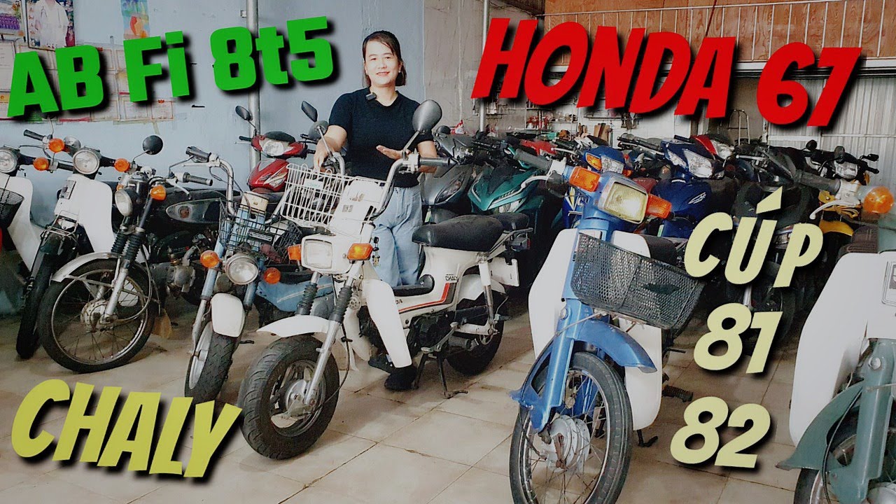 Chaly cổ đèn Vuông 7t5 Honda67 Cub81 Future GT - Neo Wave Thái ở xe ...