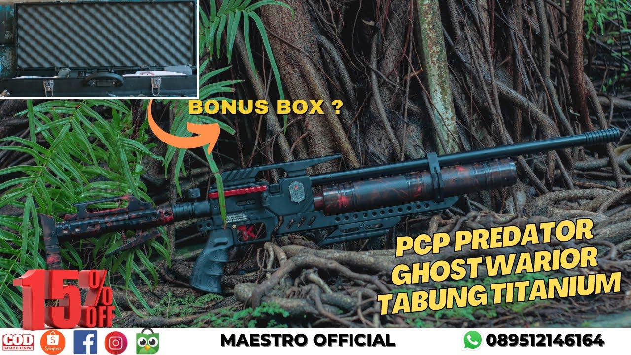 UDAH TURUN HARGA BONUS BOX PULA..| HARGA TERBARU PREDATOR GHOST WARIOR ...