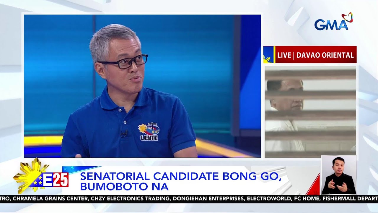 Senatorial candidate Bong Go, bumoboto na | Eleksyon 2025 - YouTube