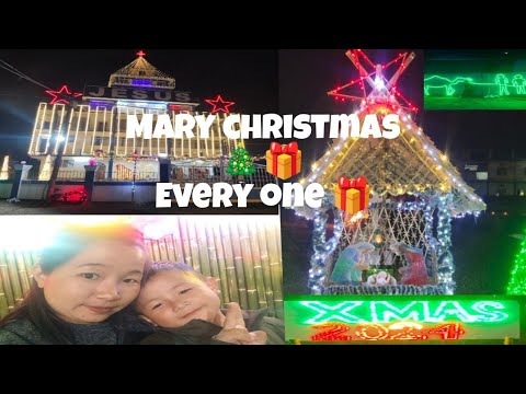 Beautiful Christmas coral 2024//Upper Assam Lal pahar(Sumi Naga vill ...