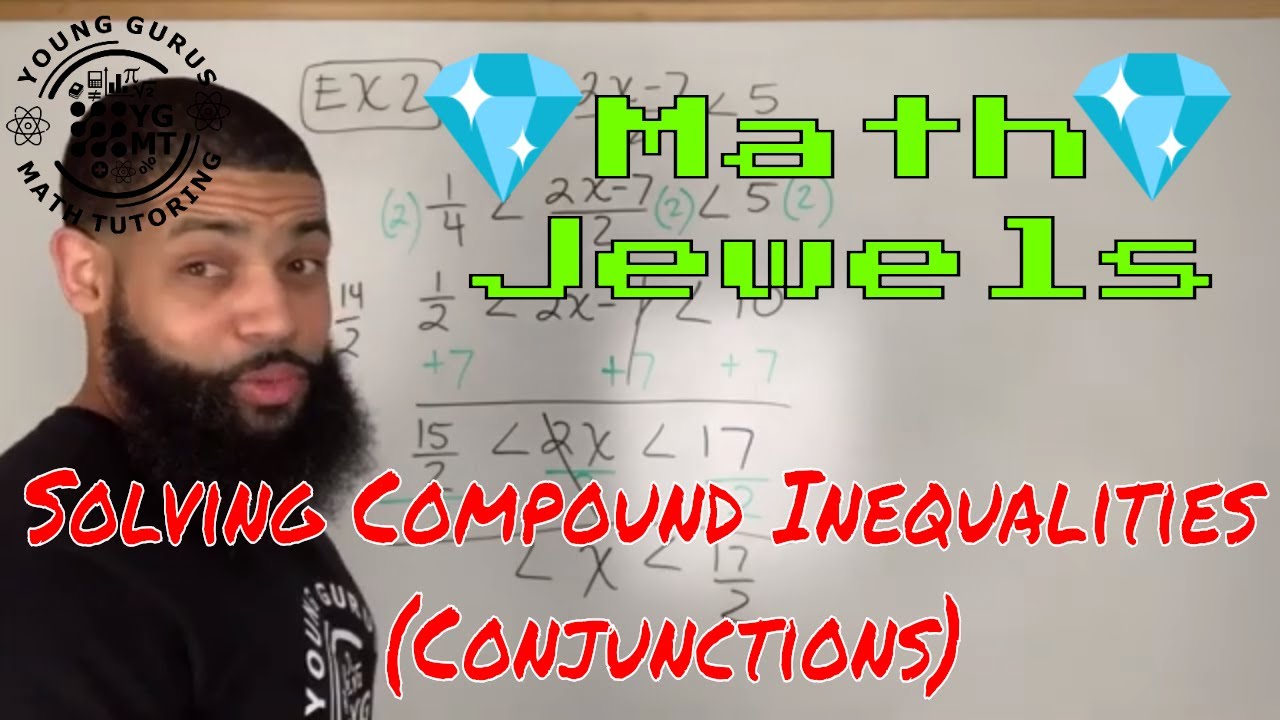 Best Online Math Tutor | Solving Compound Inequalities: Conjunctions ...