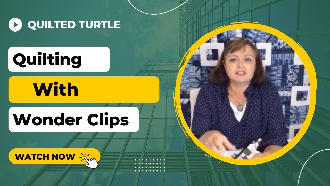 How to use Wonder Clips to when Binding Your Quilt - YouTube