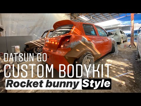 Modifikasi Datsun GO Custom Bodykit Rocket Bunny Style - YouTube