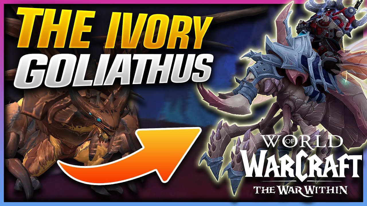 How to get the Ivory Goliathus Mount: Glory of the Delver! - YouTube