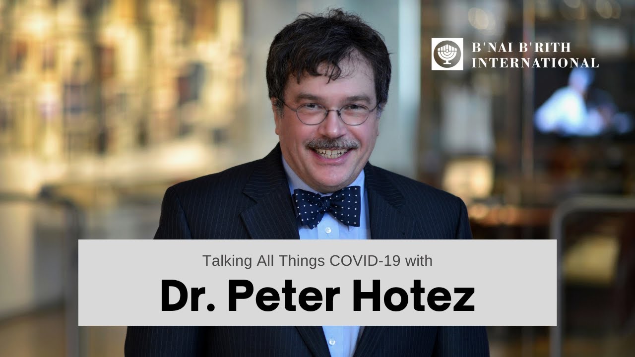 Talking All Things COVID-19 with Dr. Peter Hotez - YouTube