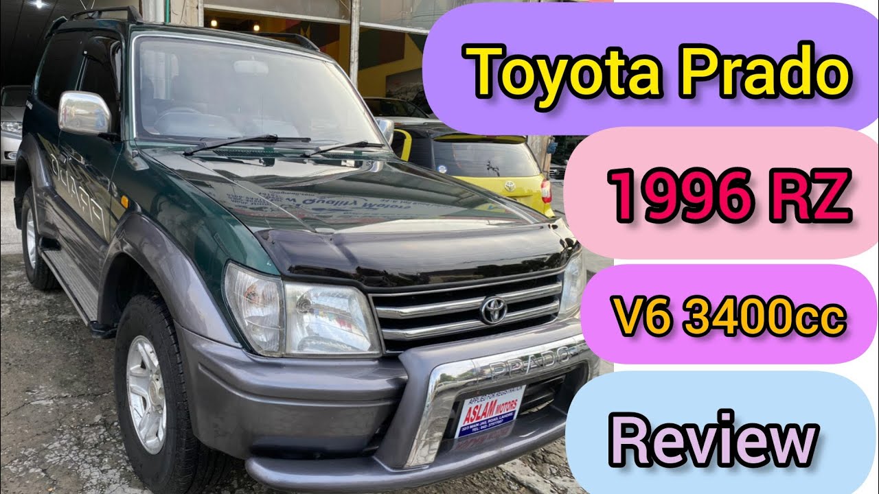 Toyota Prado||Prado 3 Door||RZ ||V6 3400 cc||Prado 1996 - YouTube
