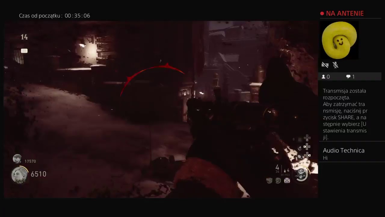 CoD WWI zombies ps4 live - YouTube