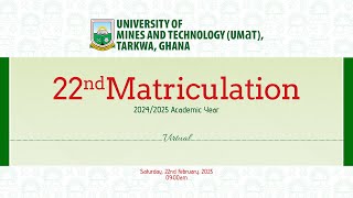 US Umat Virtual Orientation For Freshers 2025 2026 Academic Year ...
