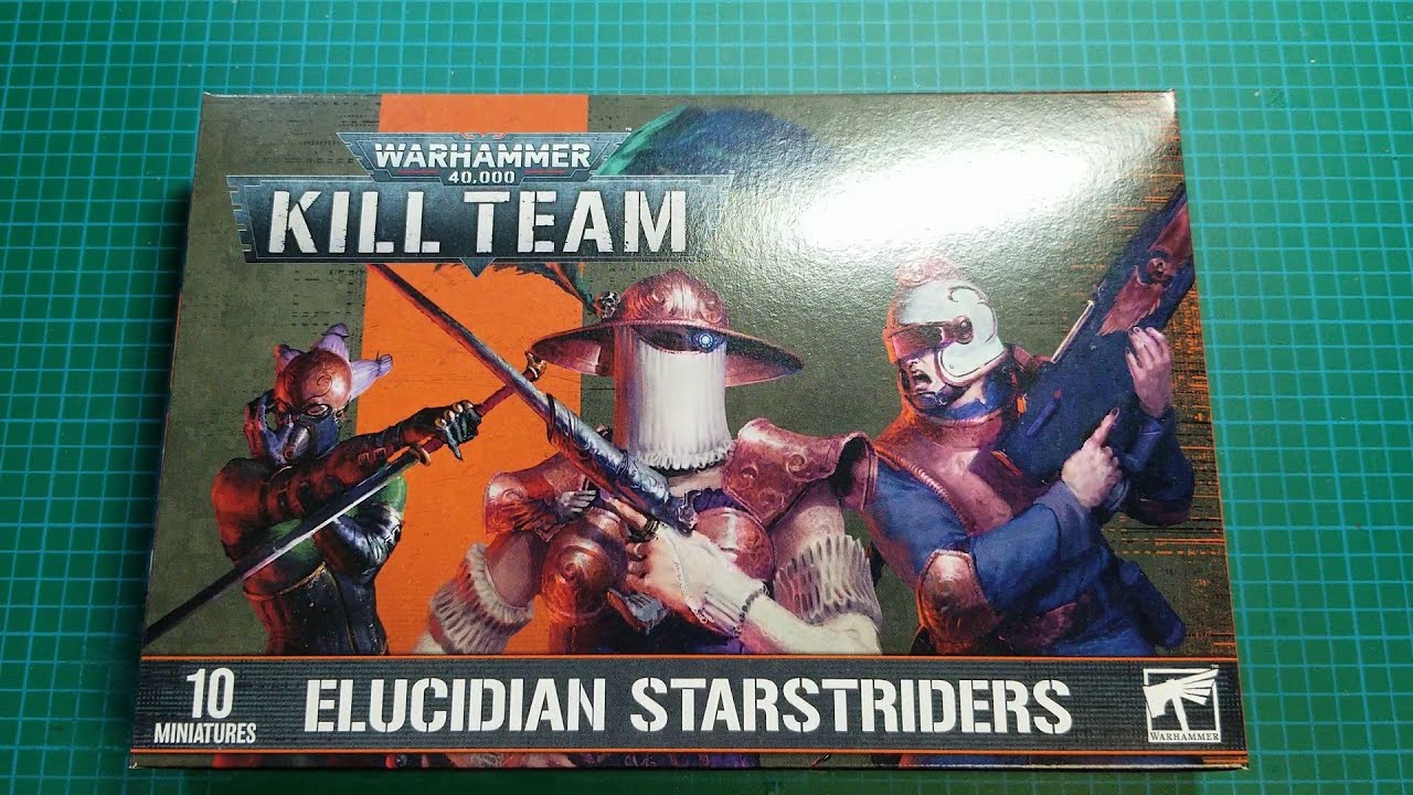 Kill Team - Elucidian Starstriders Unboxing & Review - YouTube