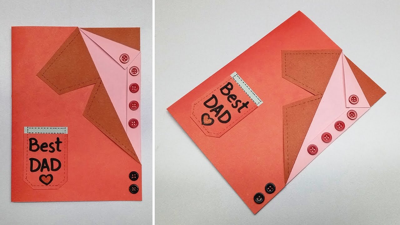 DIY Father's Day Card | Fathers Day Card Making Ideas | Handmade Cards ...